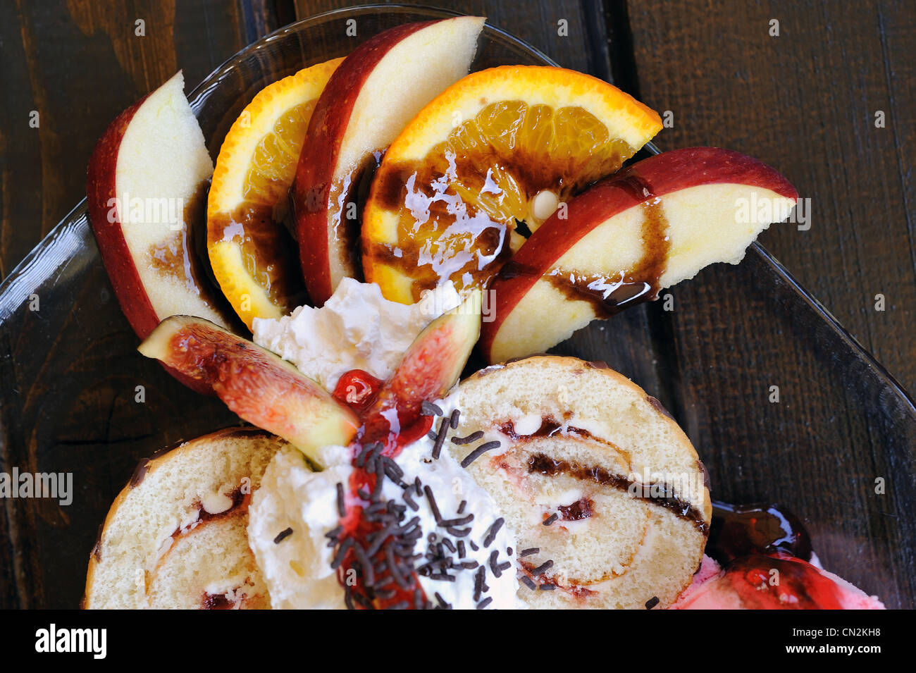 Orange sundae hi-res stock photography and images - Alamy