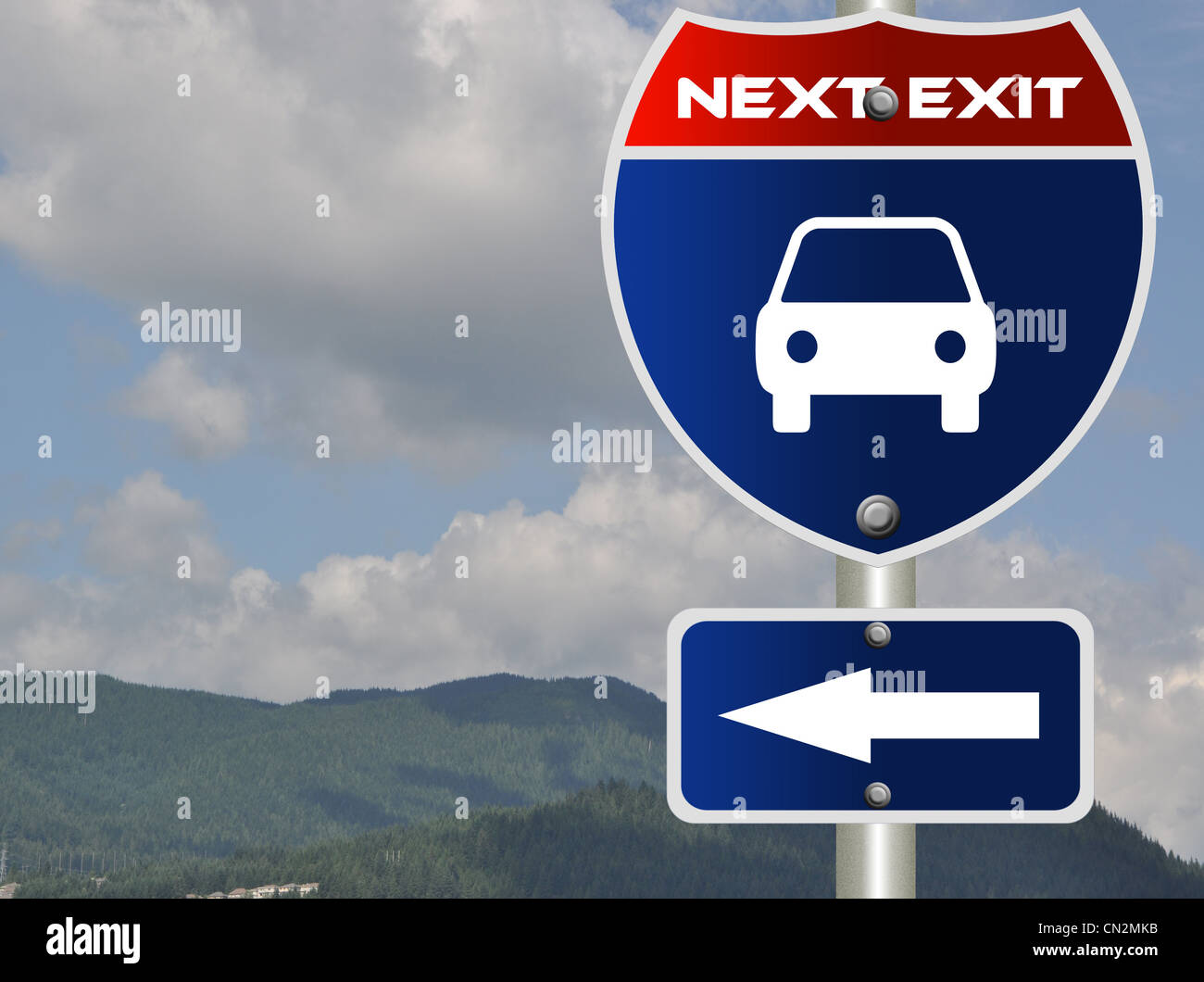 Carpool road sign Stock Photo - Alamy