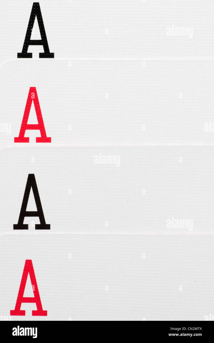 Four aces background Stock Photo - Alamy