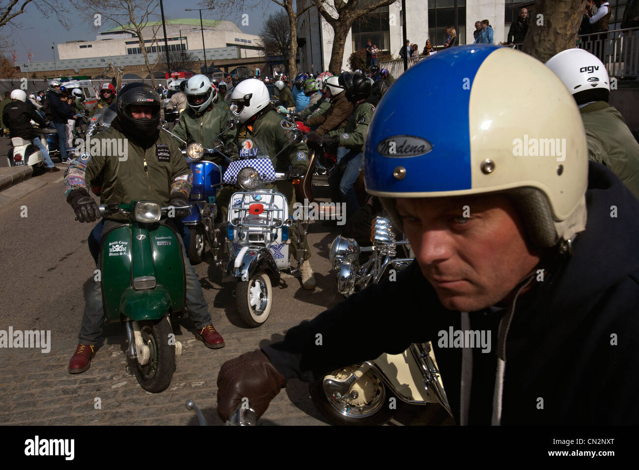 London mod rally hi-res stock photography and images - Alamy