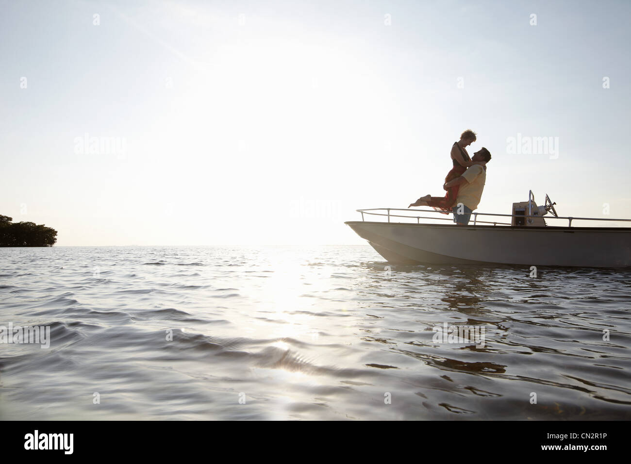Man on motorboat hi-res stock photography and images - Alamy