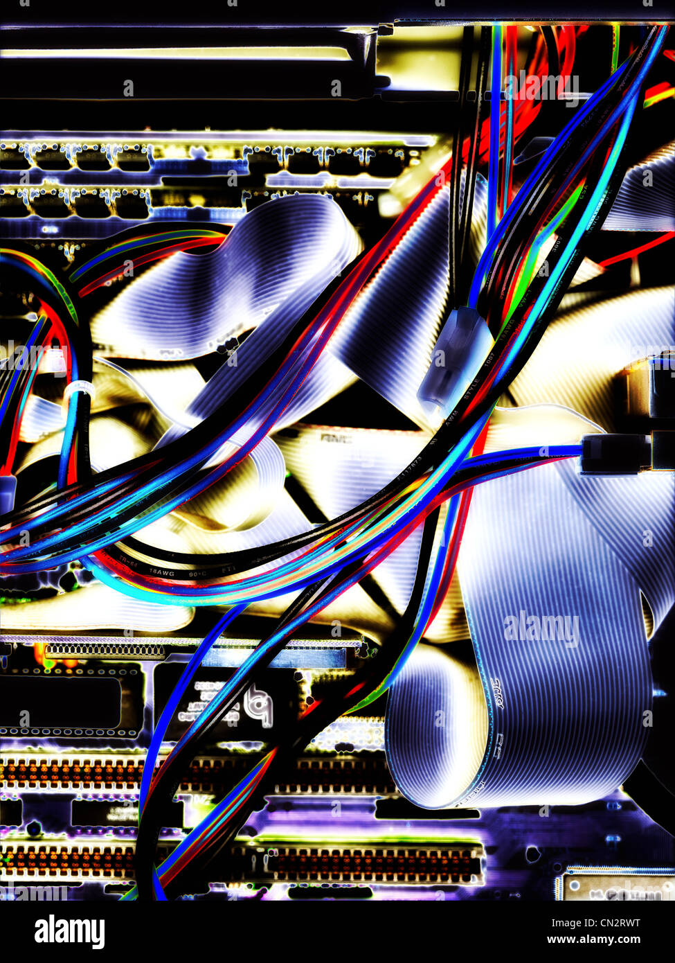 Inside a computer Stock Photo - Alamy