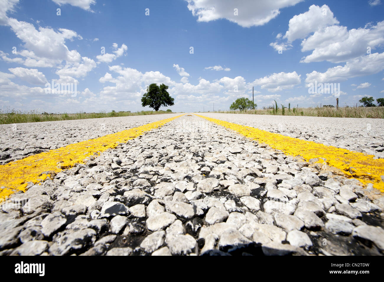 Texas gravel road hi-res stock photography and images - Alamy
