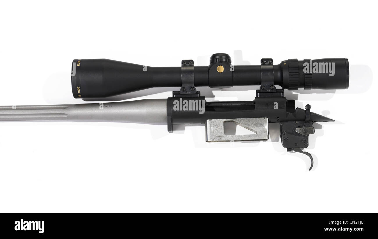 Rifle Scope Detail Stock Photo - Alamy