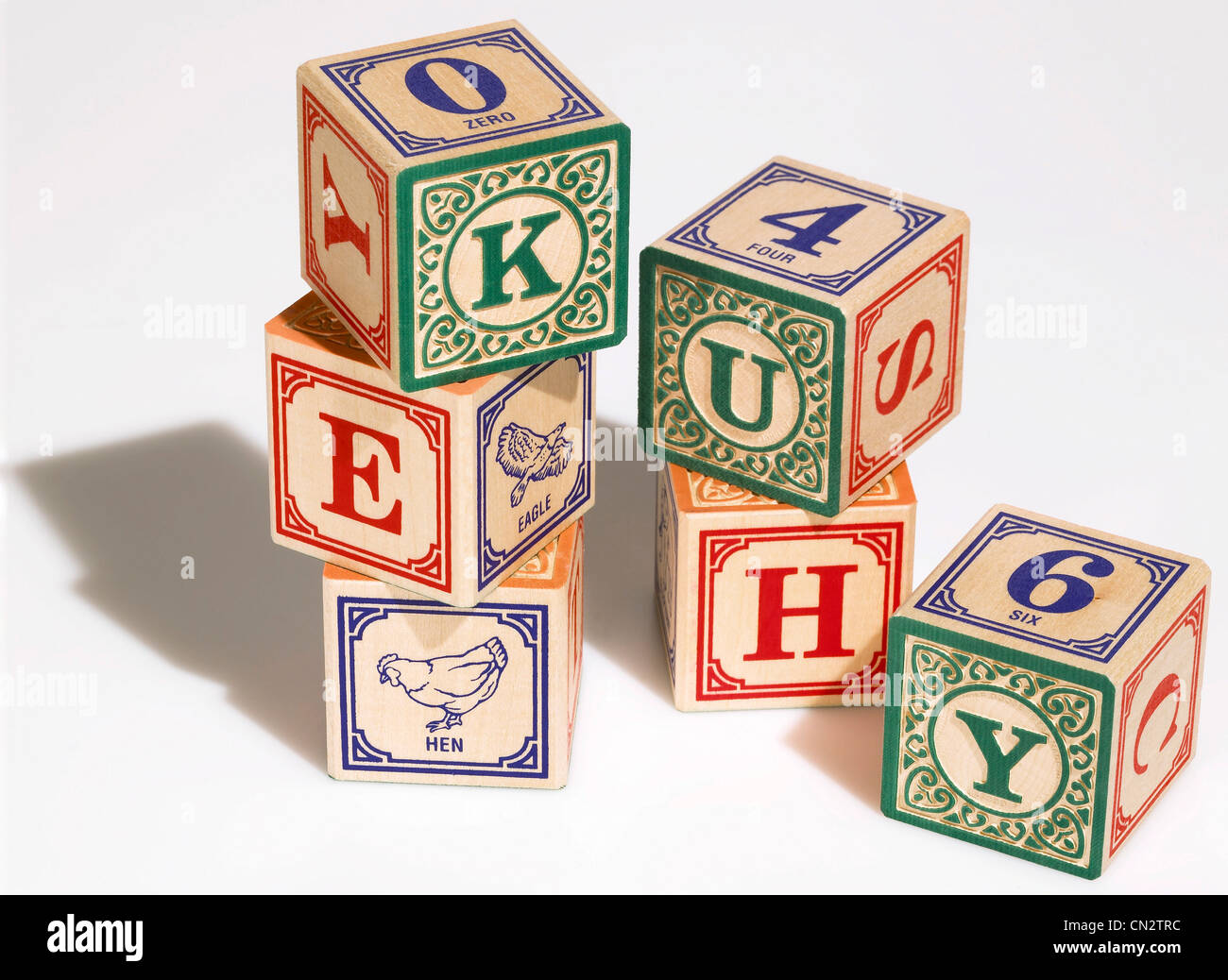Toy Building Blocks Stock Photo - Alamy