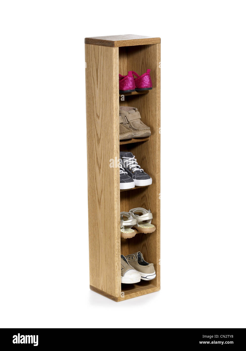 Shoes shelves Cut Out Stock Images & Pictures - Alamy