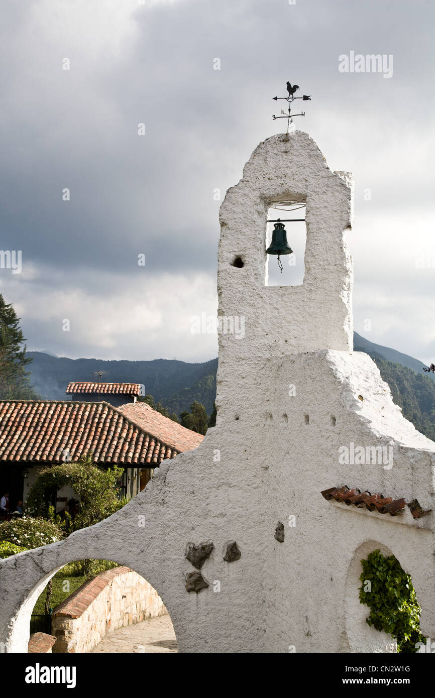 Church bell tower, Bogota, Colombia Stock Photo - Alamy