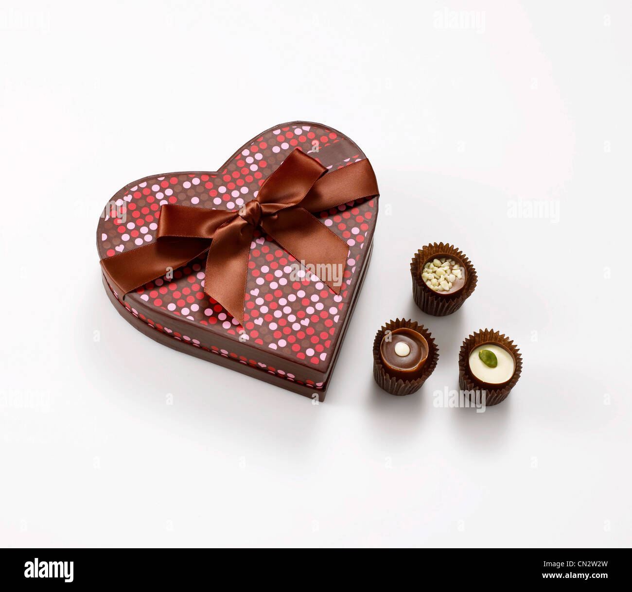 Square Box Of Chocolates