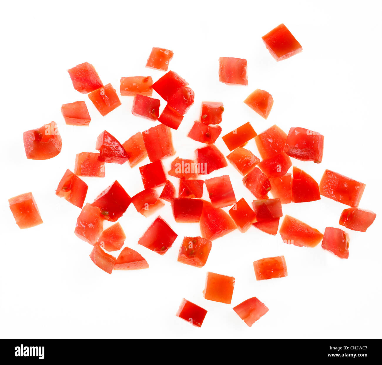 Diced tomatoes hi-res stock photography and images - Alamy