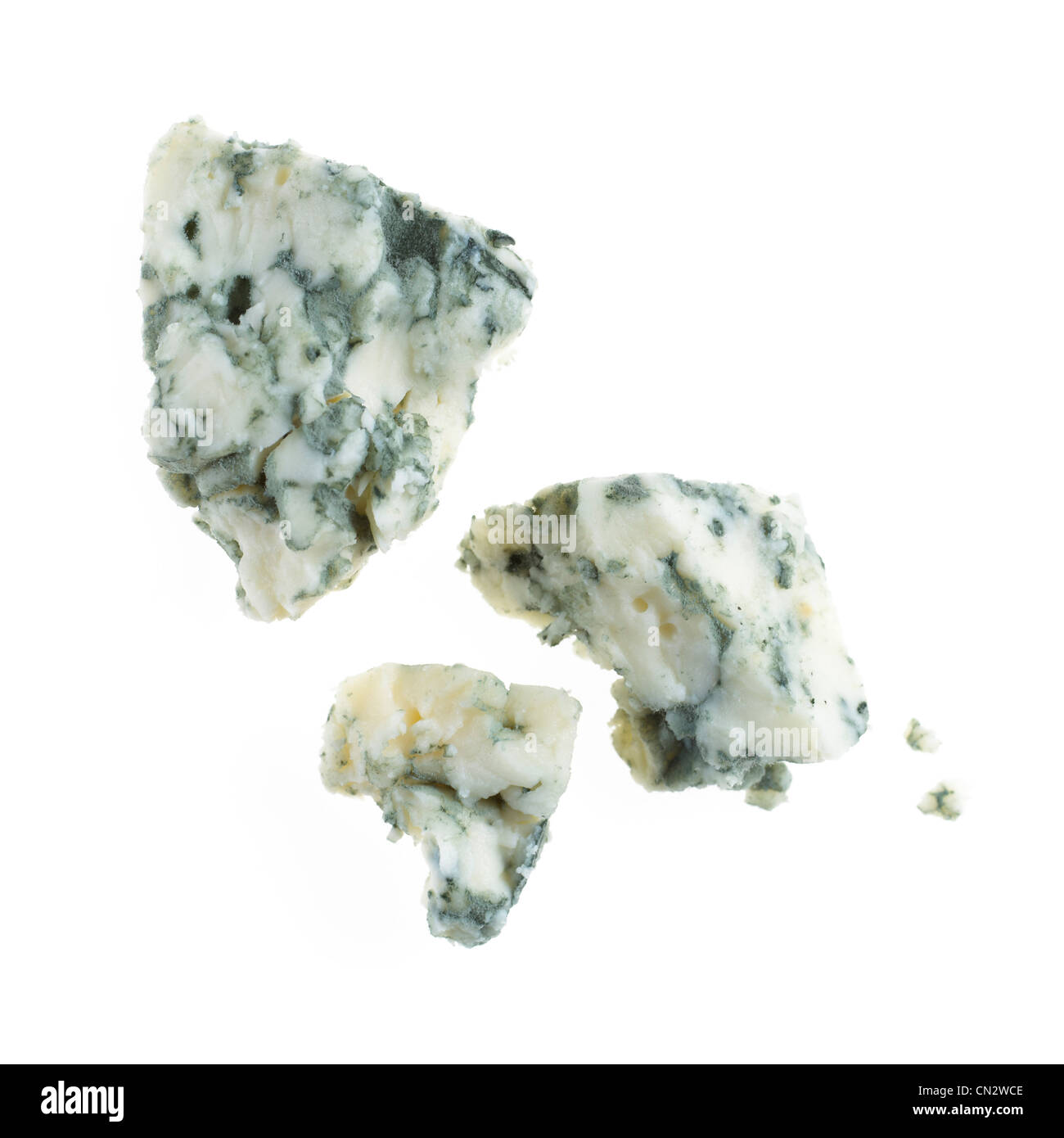 Crumbled Blue Cheese Stock Photo - Alamy