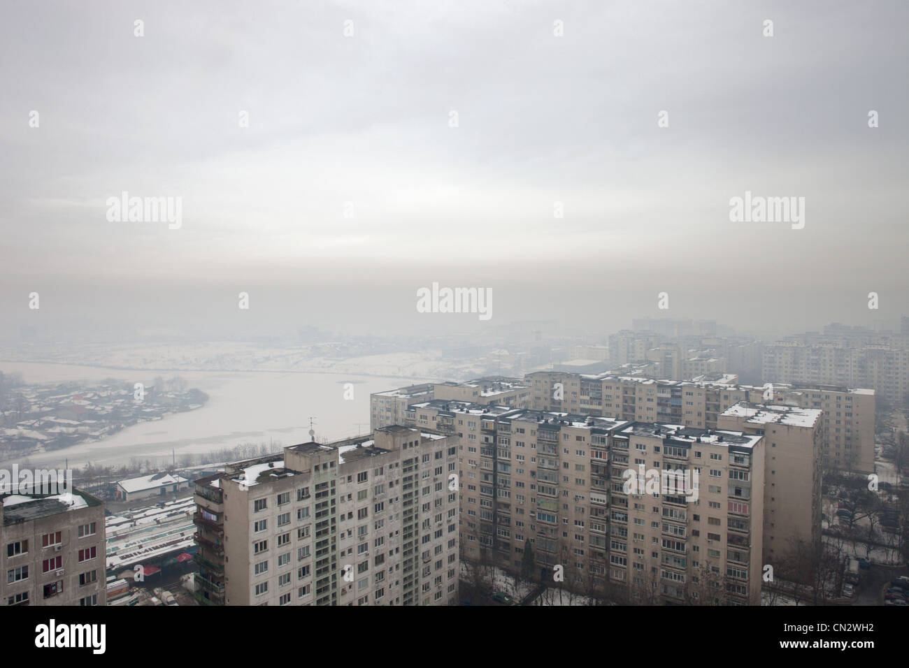 Blocks of flats, Bucharest, Romania Stock Photo - Alamy