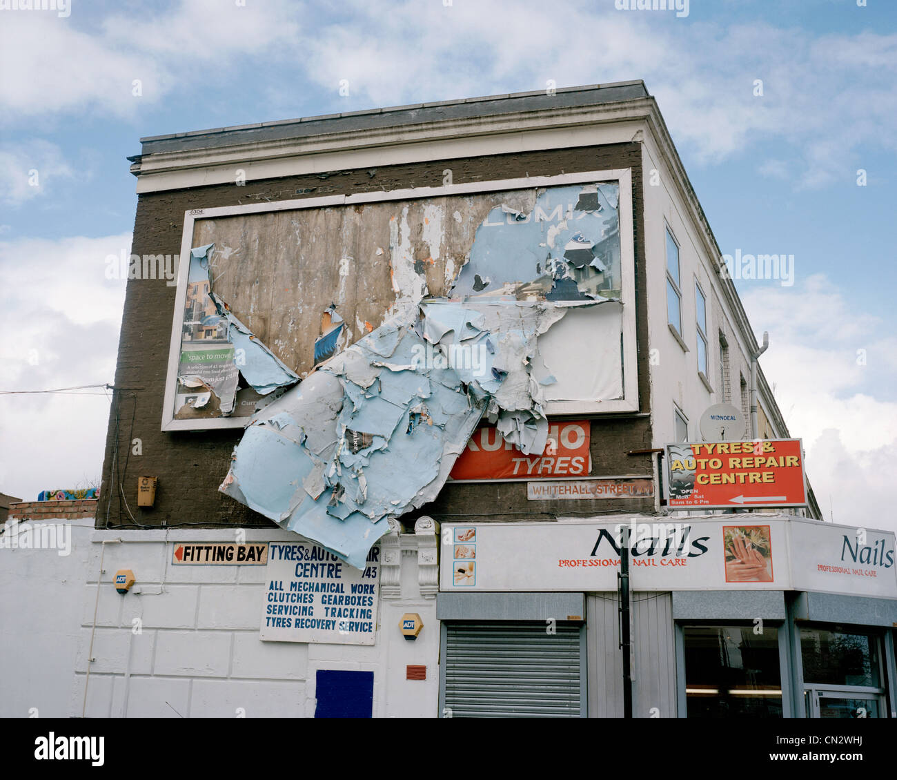 Torn Billboard Poster High Resolution Stock Photography and Images - Alamy