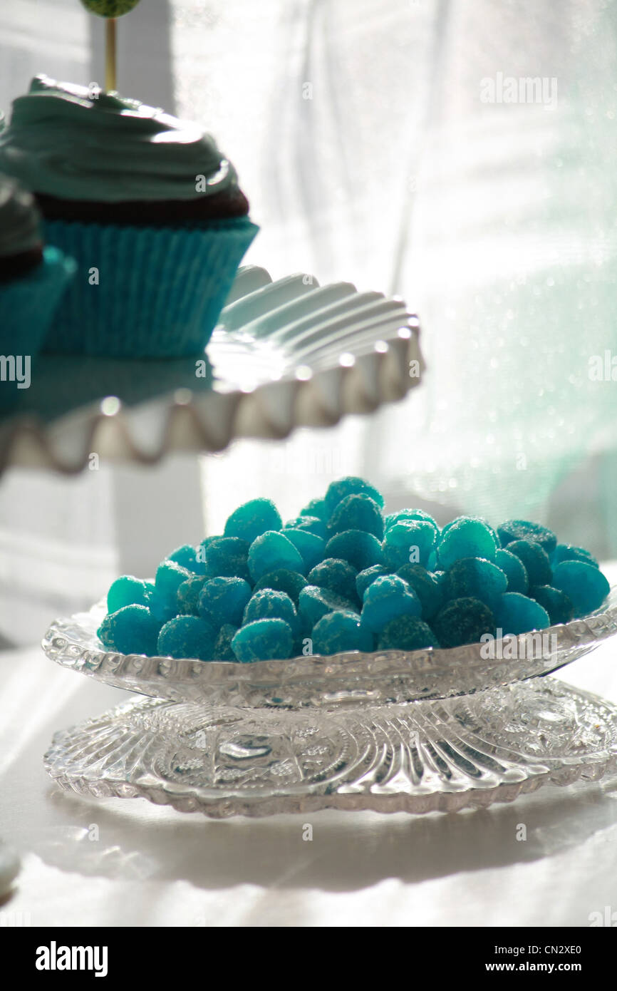 Crystal candy dish hi-res stock photography and images - Alamy