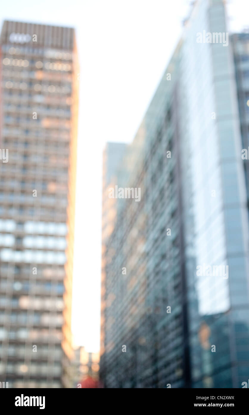 Blurred building exterior, London, England Stock Photo - Alamy