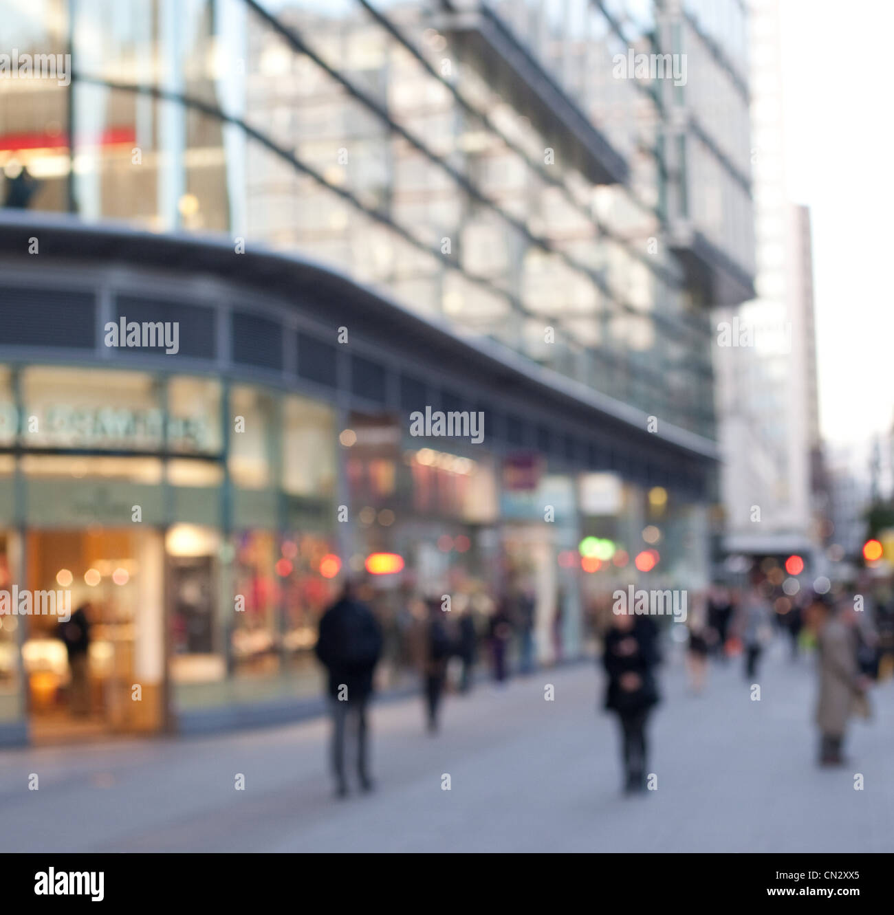 Blurred street scene hi-res stock photography and images - Alamy