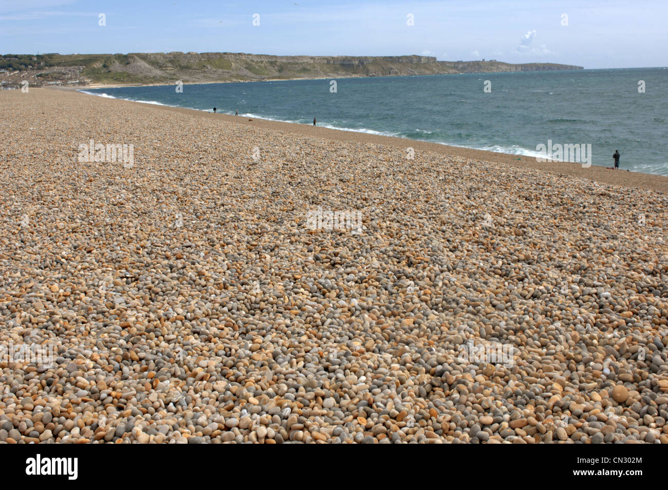 Chesil Beach Dorset England Stock Photo - Alamy