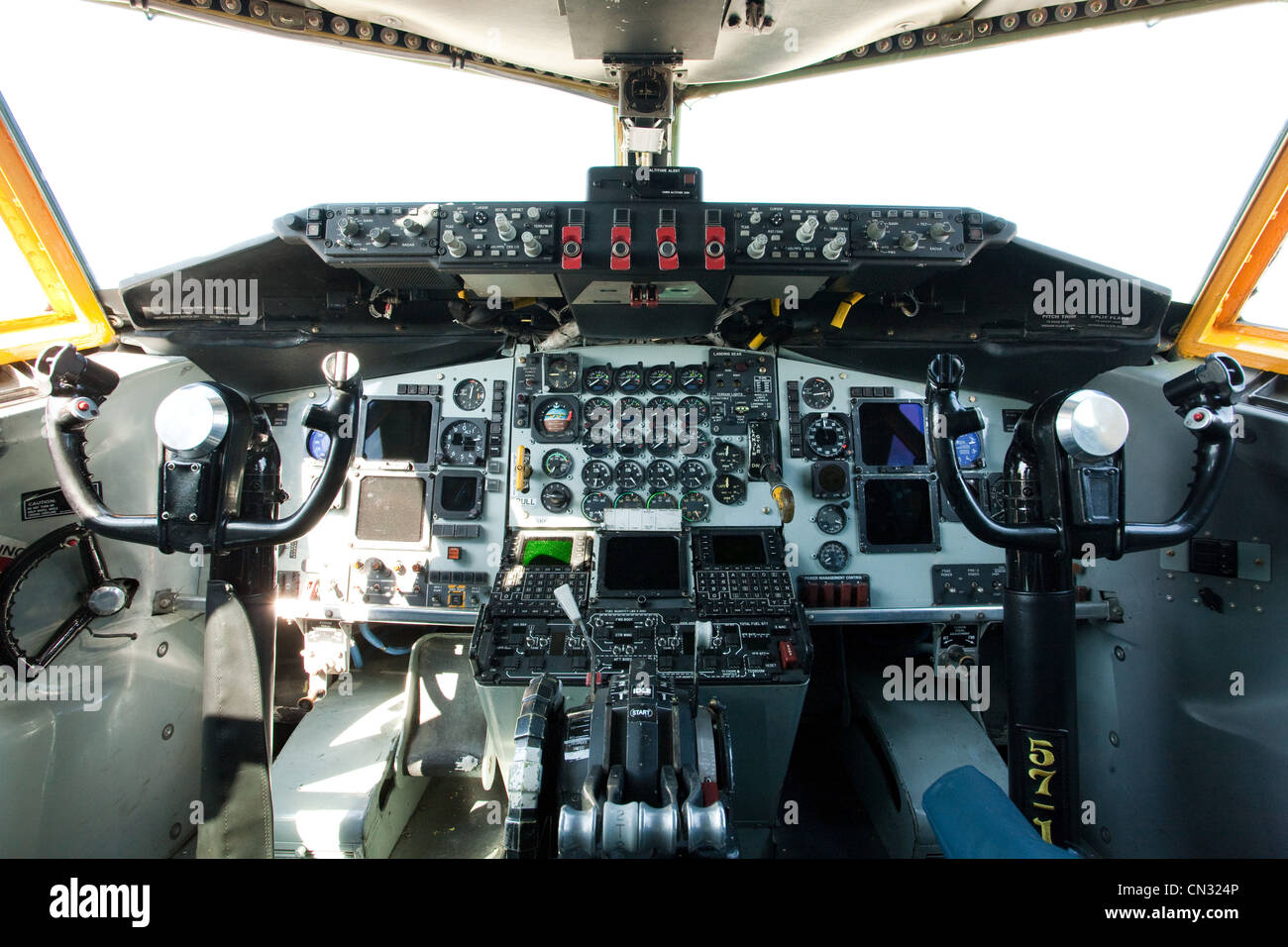 Cockpit, close up Stock Photo - Alamy
