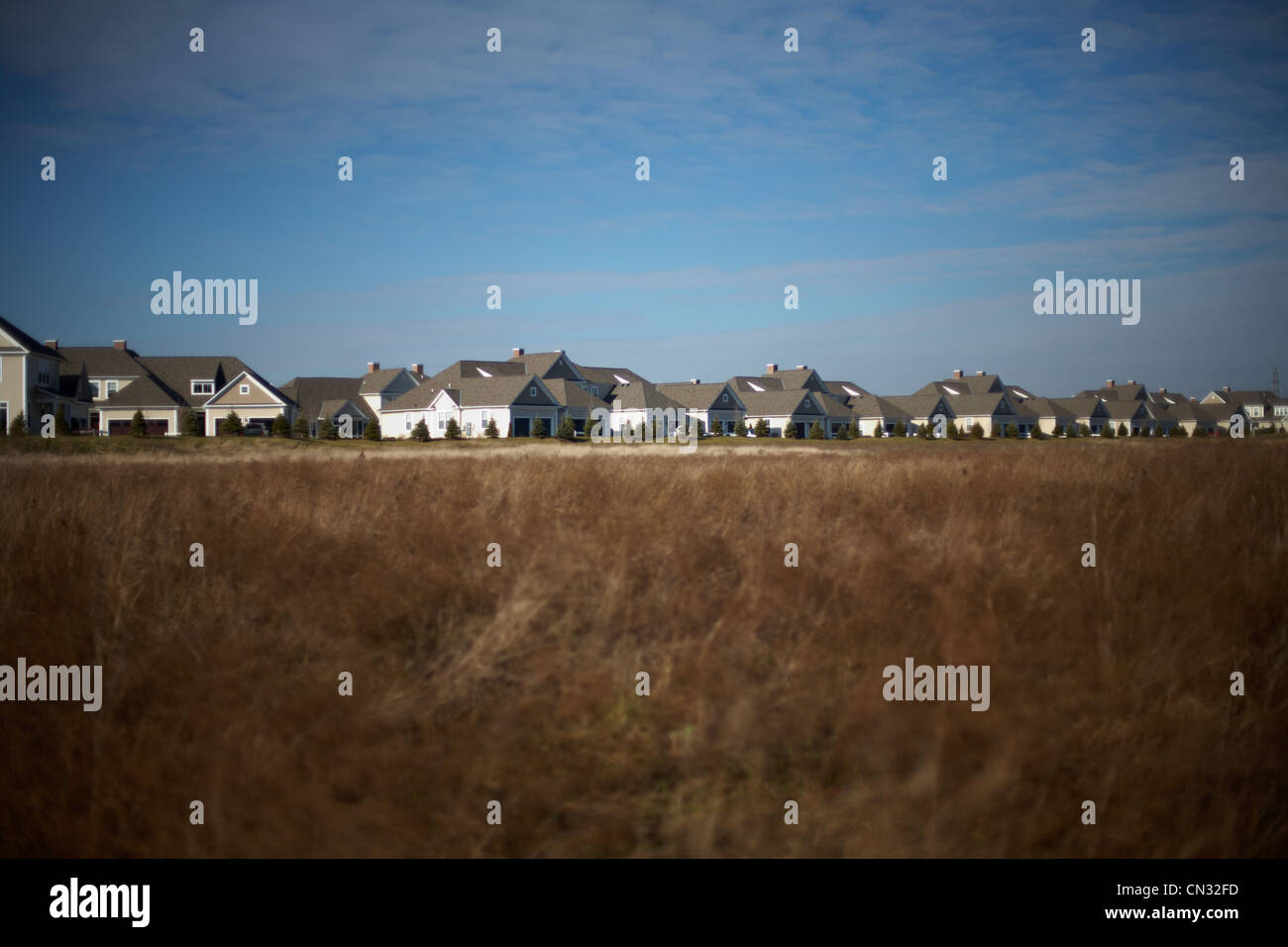 Housing development, Ohio, USA Stock Photo - Alamy