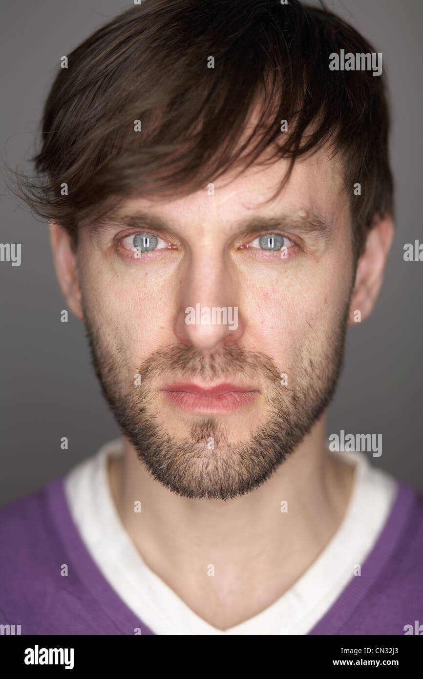 Portrait of a man with beard Stock Photo - Alamy