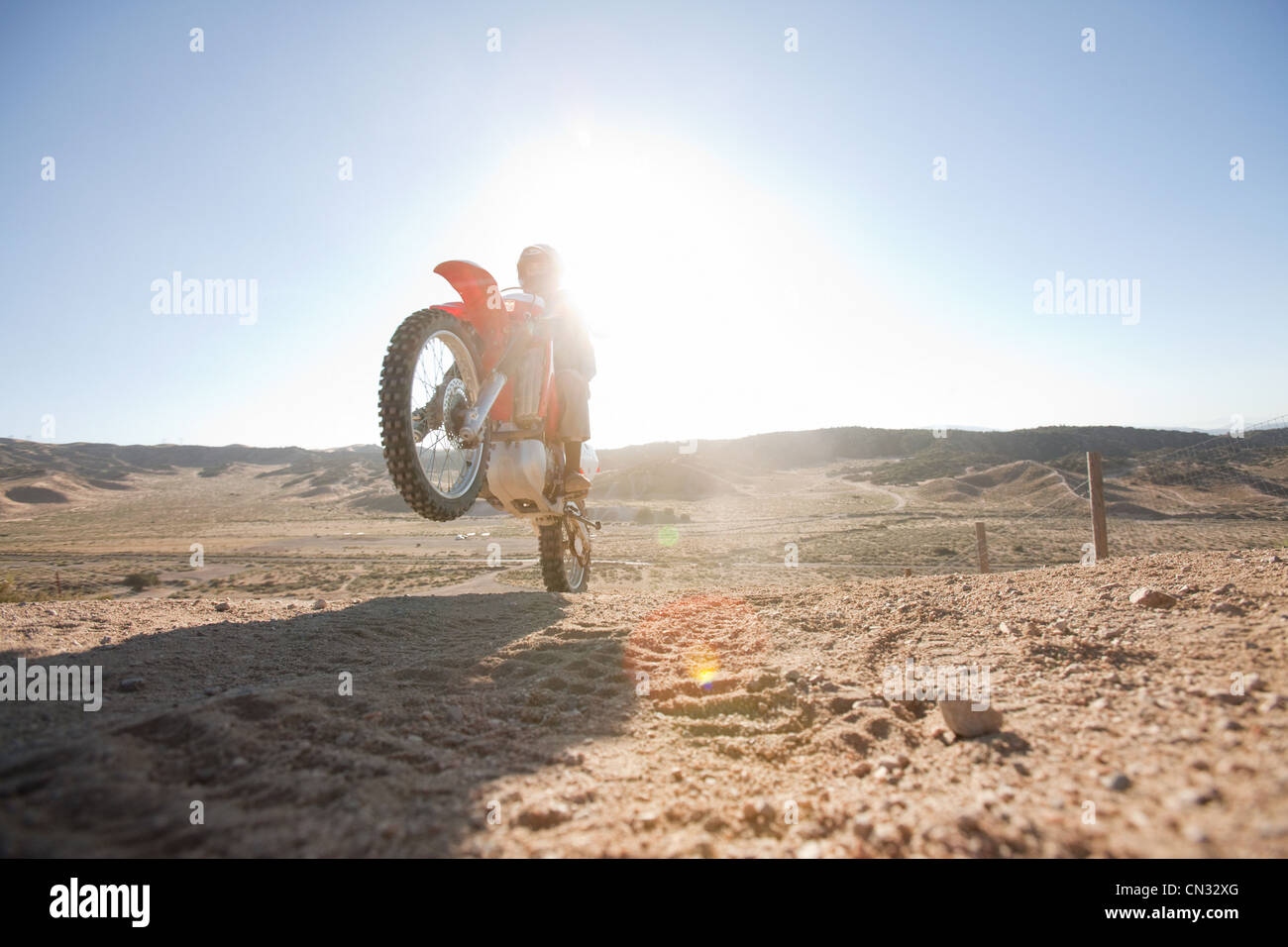 Wheelie dirt bike wheelie hi-res stock photography and images - Alamy