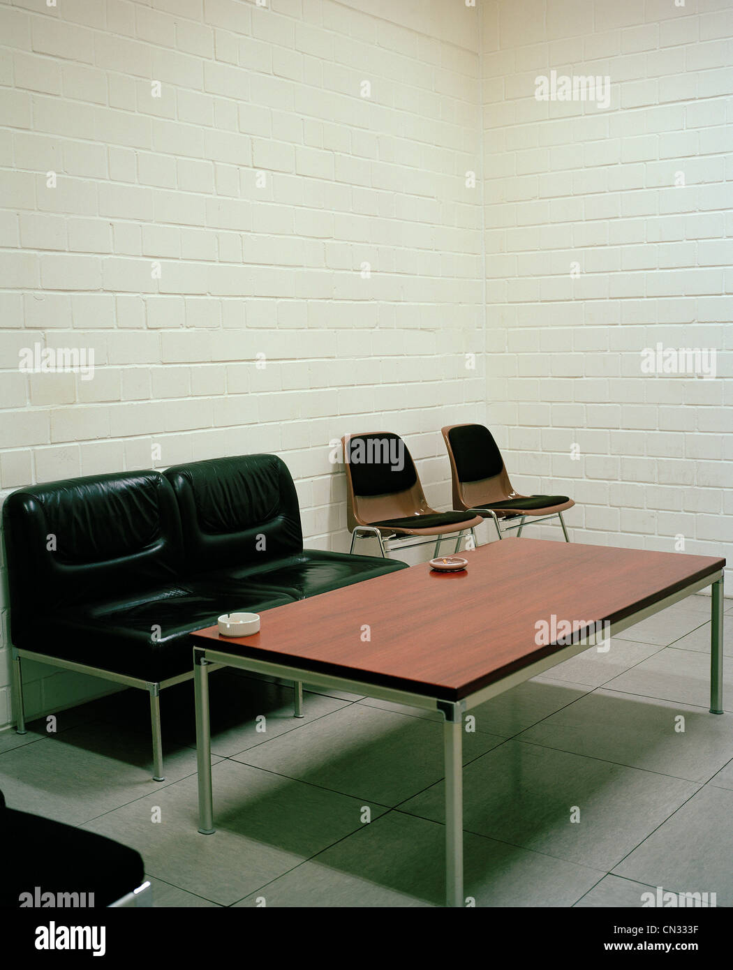 Empty break room Stock Photo - Alamy