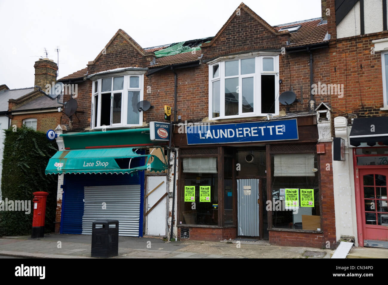 Run Down Shop Fronts High Resolution Stock Photography and Images - Alamy