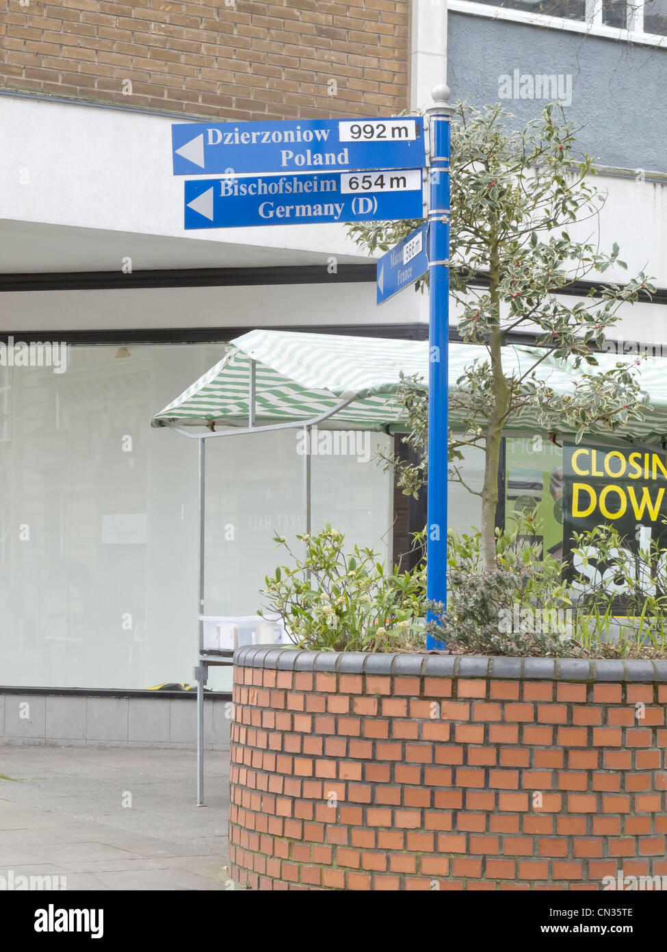 English polish sign hi-res stock photography and images - Alamy