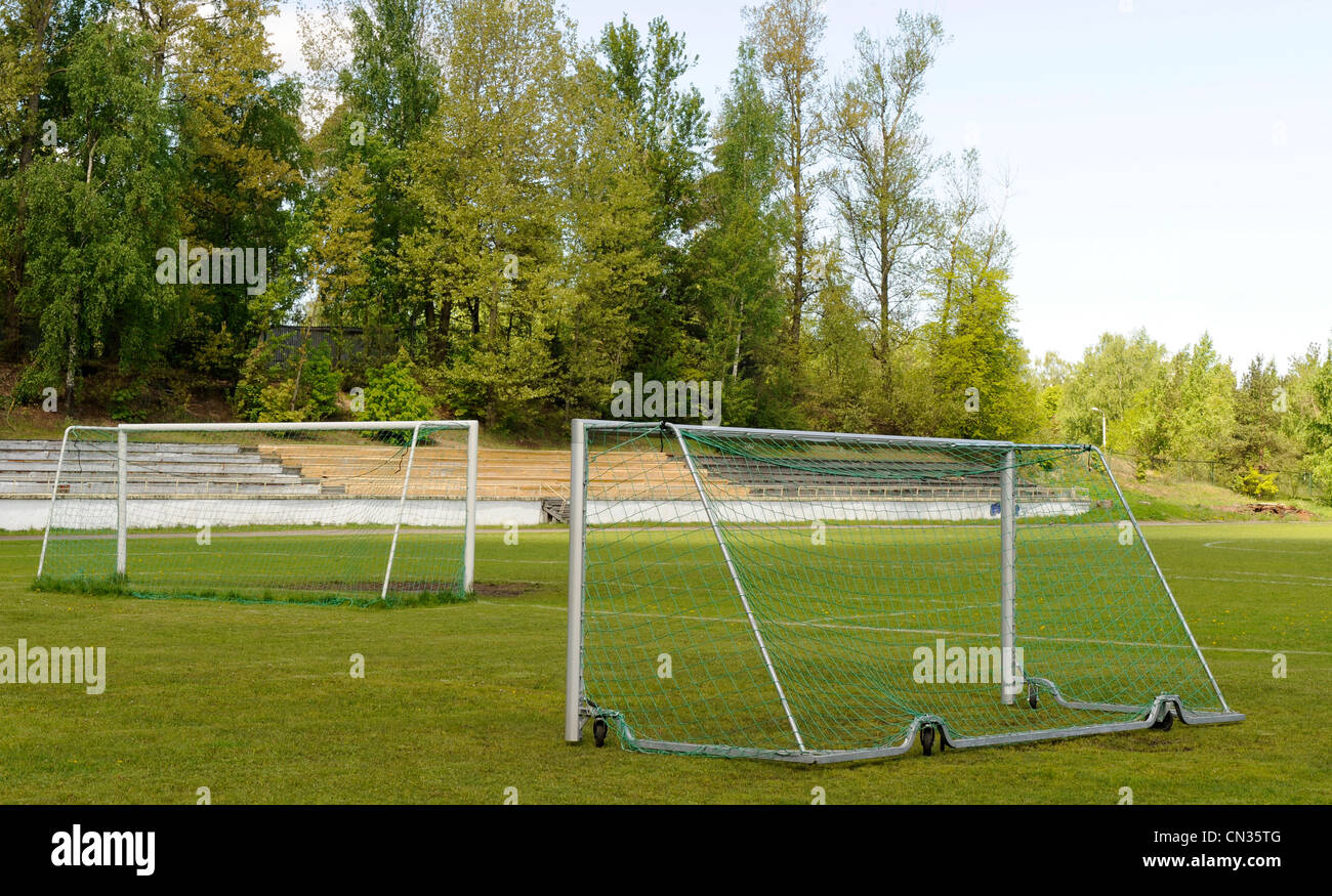 Football pitch grounds team hi-res stock photography and images - Alamy