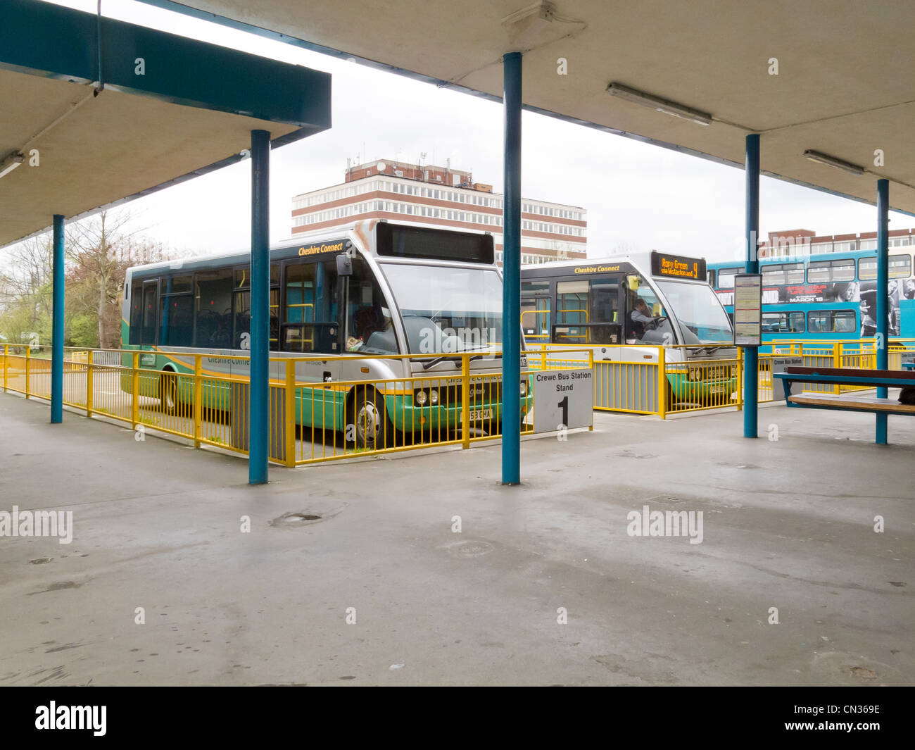 Crewe bus station hi-res stock photography and images - Alamy