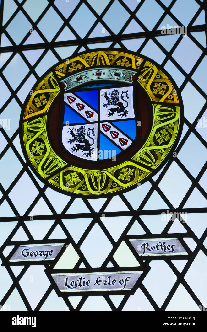 Scotland, Central Region, Stirling, Stirling Castle, Stained Glass ...
