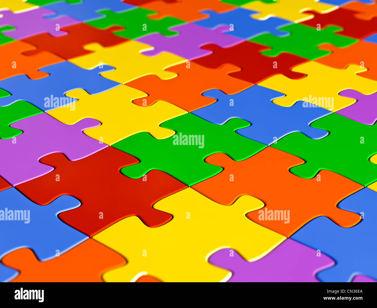 Jigsaw puzzle background Stock Photo - Alamy
