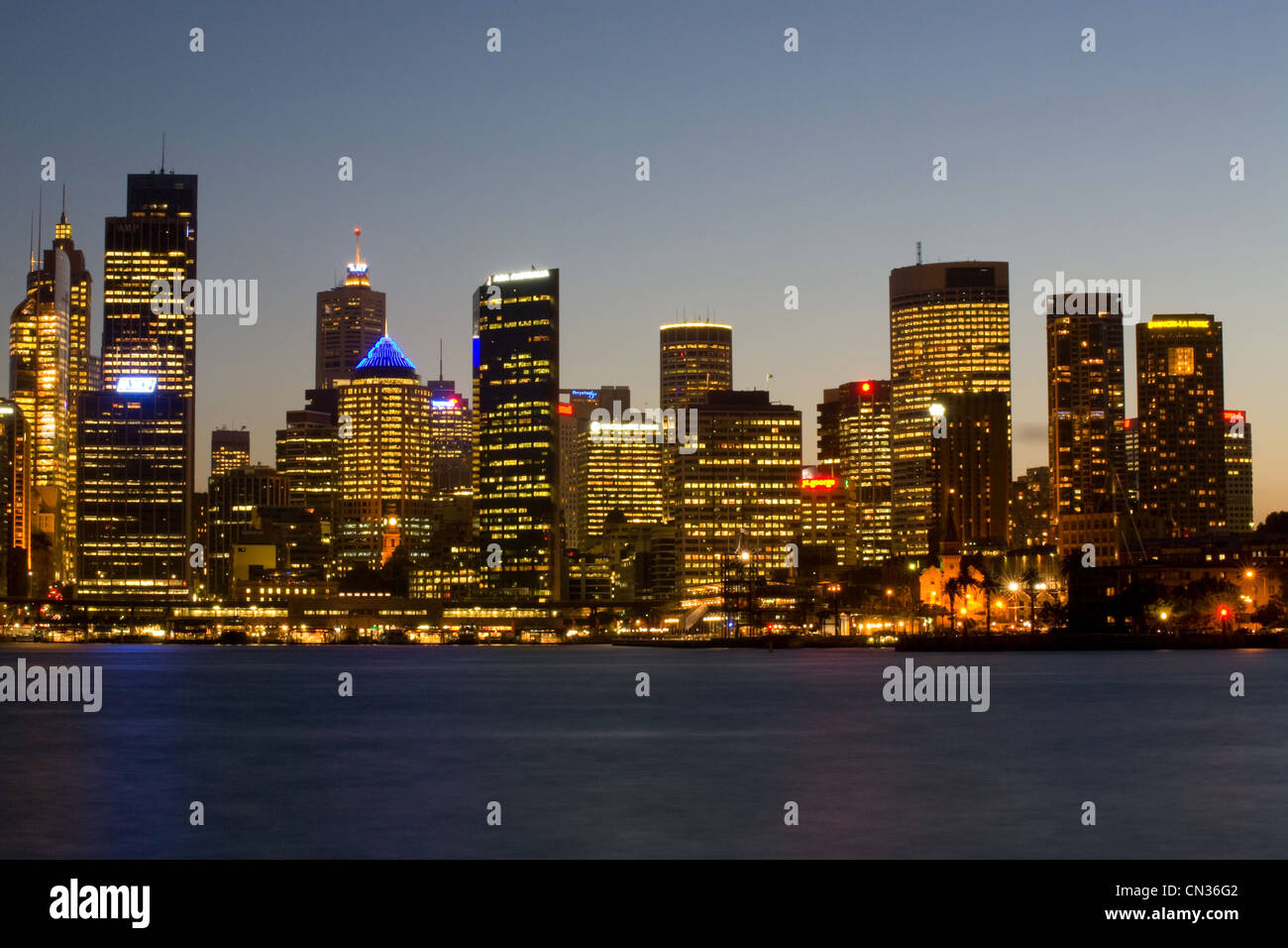Australia, New South Wales, Sydney, the circular quay buildings near ...