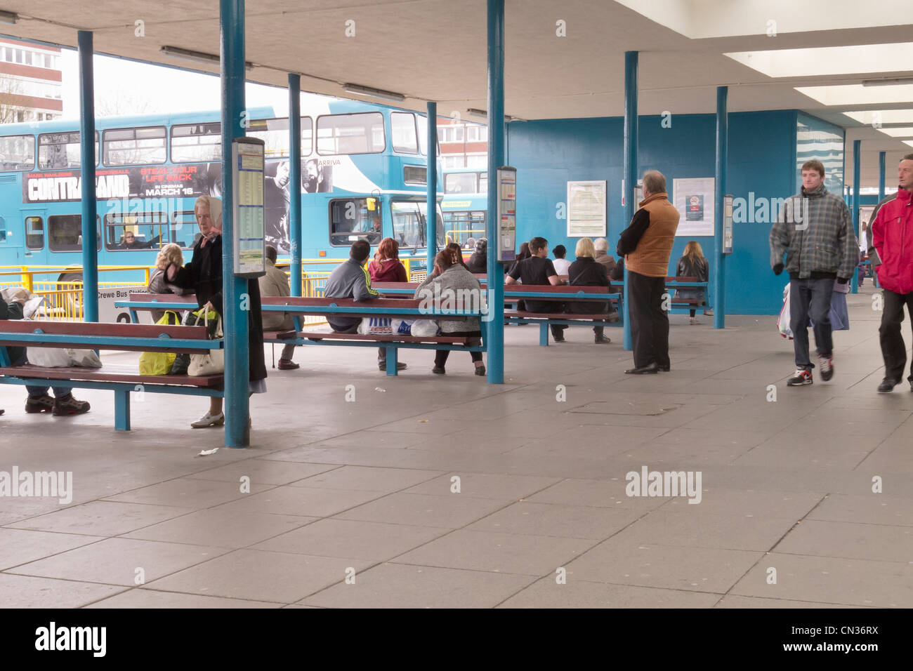 Crewe bus station hi-res stock photography and images - Alamy