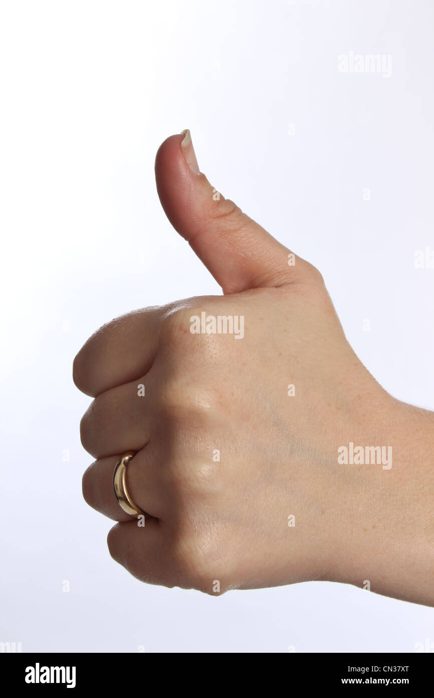 close up of a hand and thumb Stock Photo - Alamy