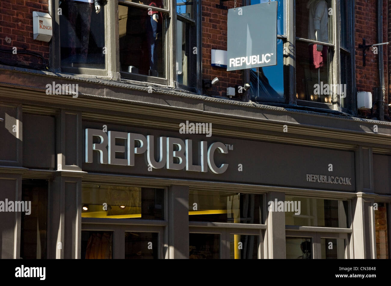 Republic clothes shop hi-res stock photography and images - Alamy