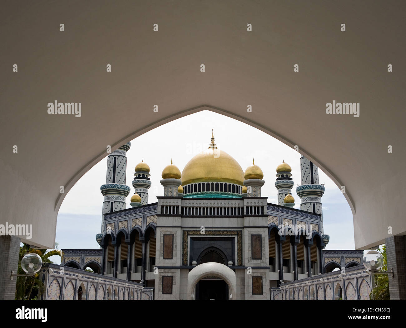 Jame' asr hassanal bolkiah mosque, Bandar Seri Bagawan, Brunei Stock ...