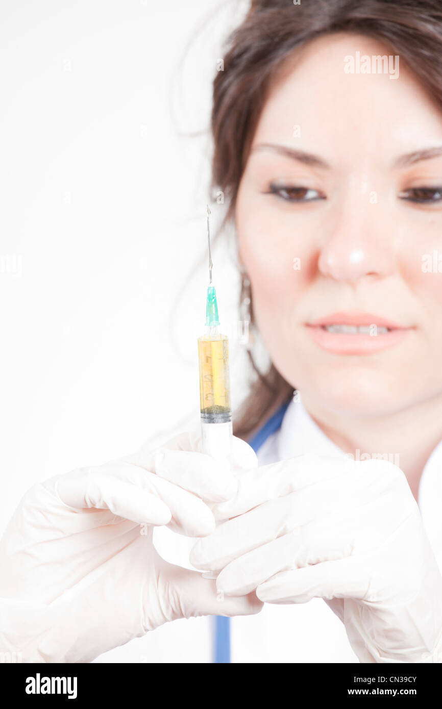 Injection close up adult hi-res stock photography and images - Alamy