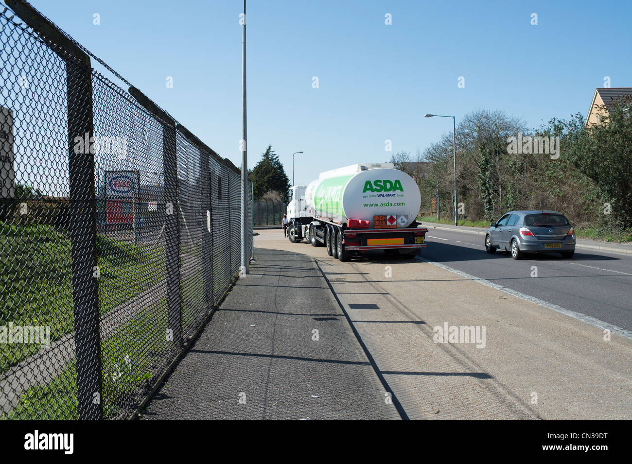 Asda petrol tanker hi-res stock photography and images - Alamy