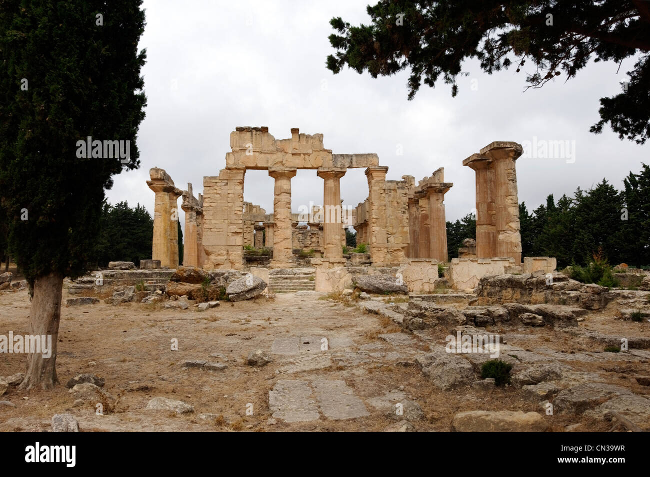 The Temple of Zeus which dates originally from the 5th century BC and ...