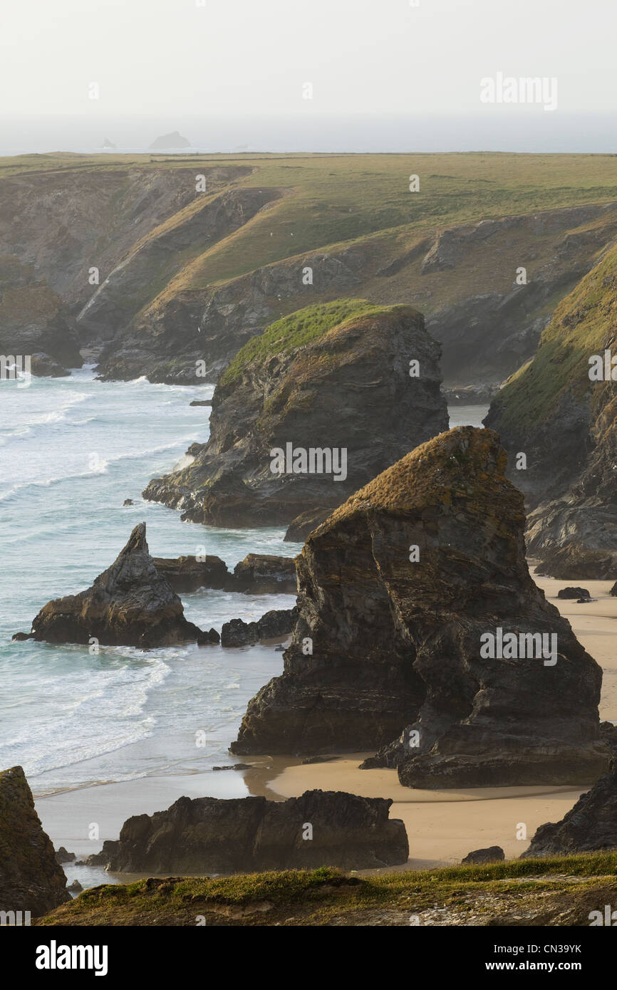 England, Cornwall, Bedruthan Steps Stock Photo - Alamy