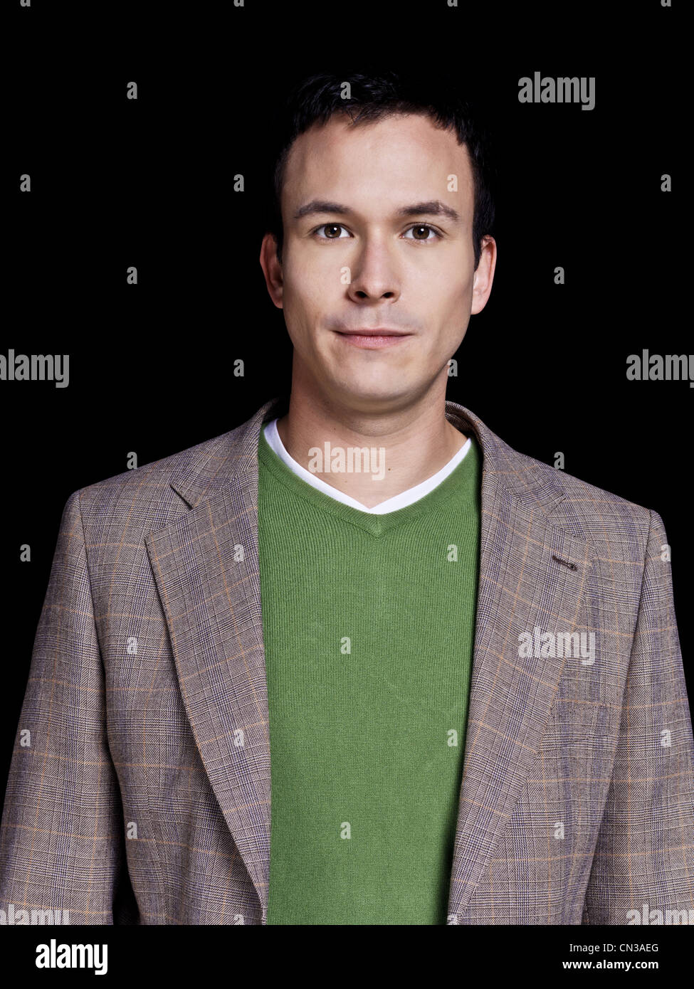 Man in green jacket hi-res stock photography and images - Alamy