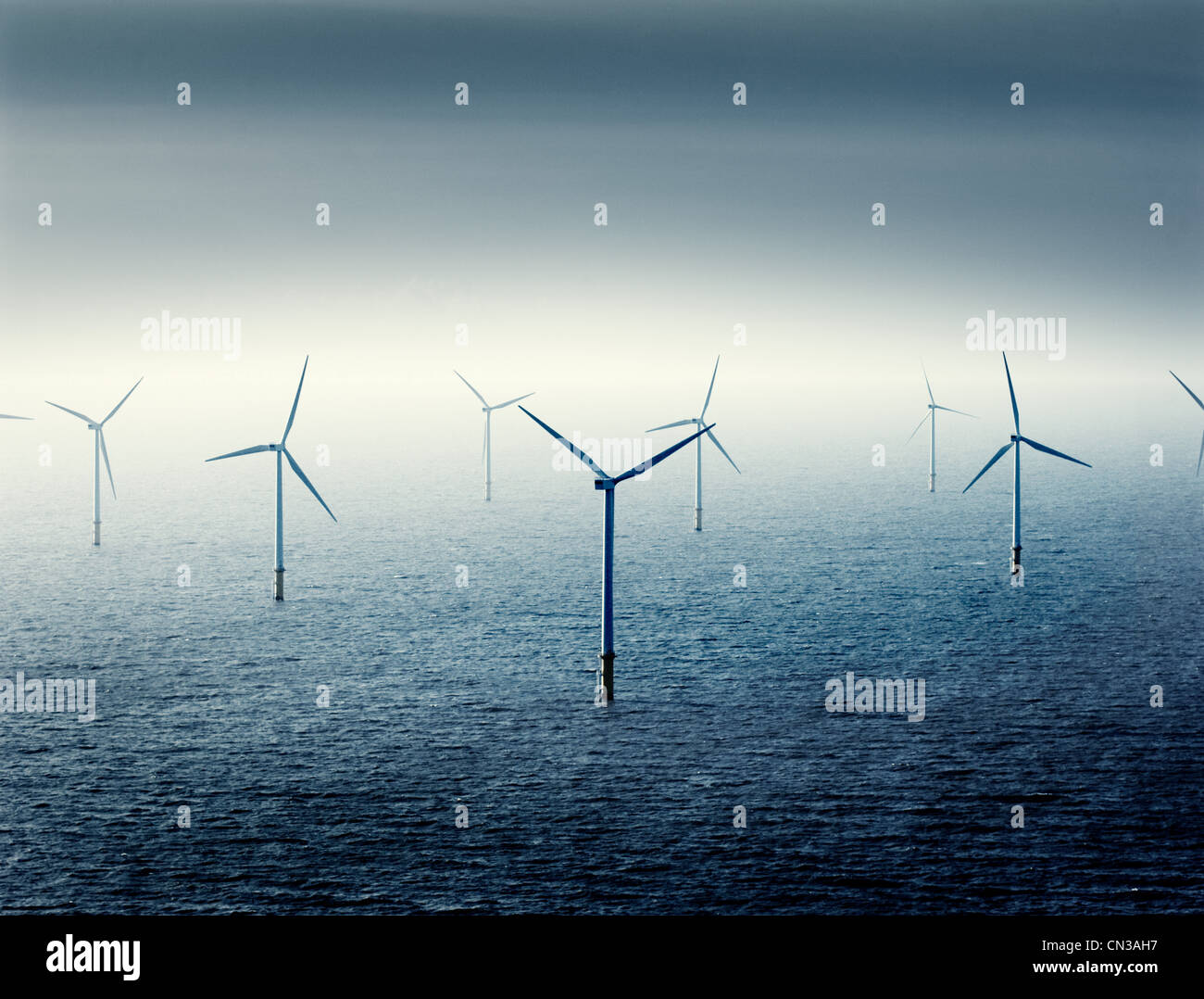 Wind power sea hi-res stock photography and images - Alamy
