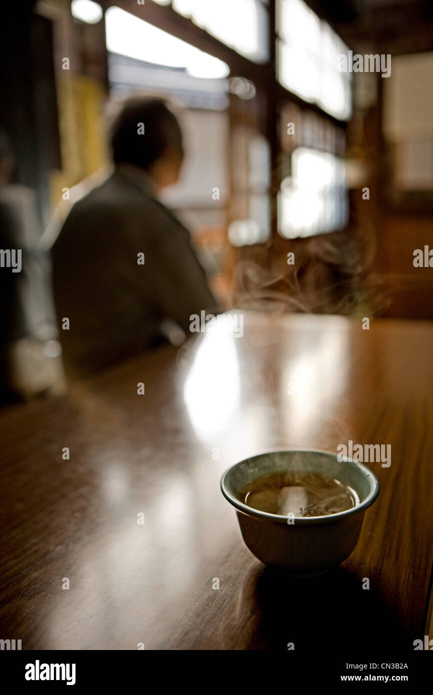 Traditional tea in Japan Stock Photo - Alamy