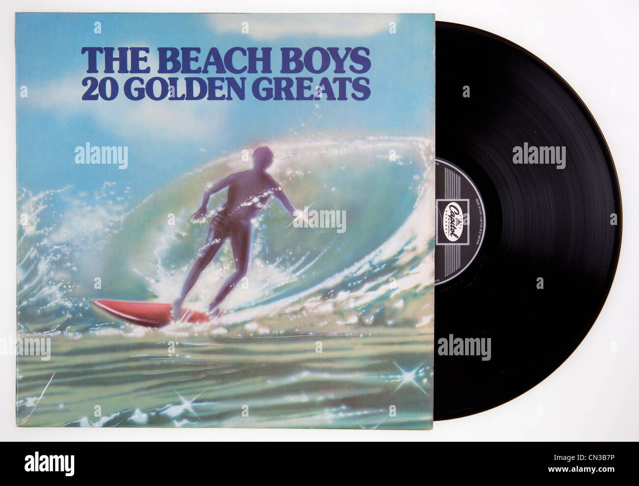 Cover of vinyl compilation album The Beach Boys 20 Golden Greats ...
