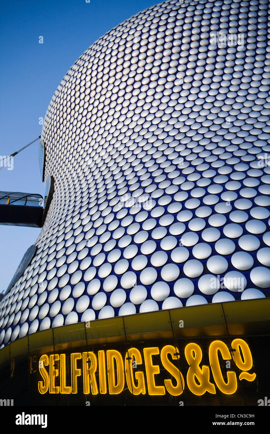 England, Birmingham, Selfridges Department Store at the Bullring ...