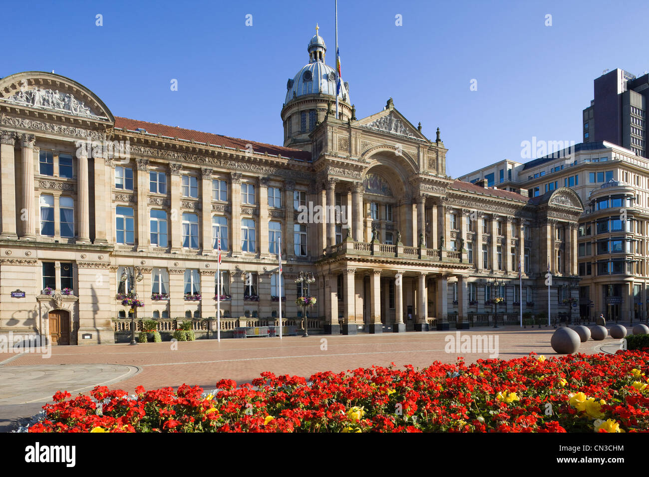 England, Birmingham, Victoria Square, Council House Building Stock ...