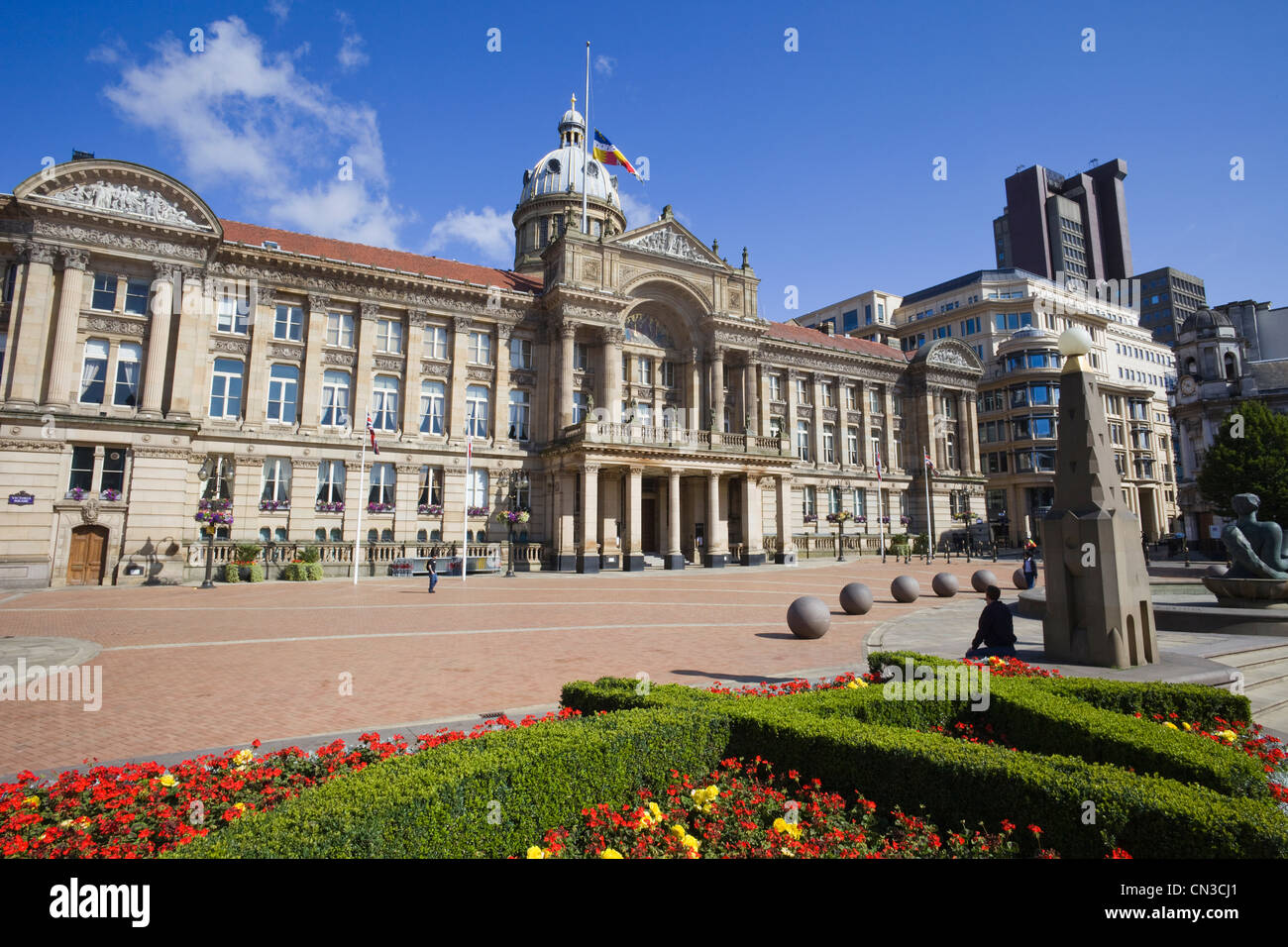 England, Birmingham, Victoria Square, Council House Building Stock ...