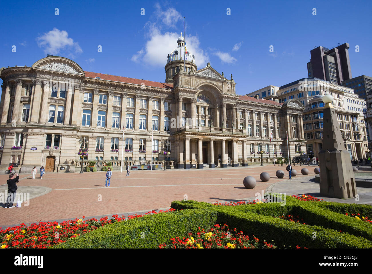 England, Birmingham, Victoria Square, Council House Building Stock ...