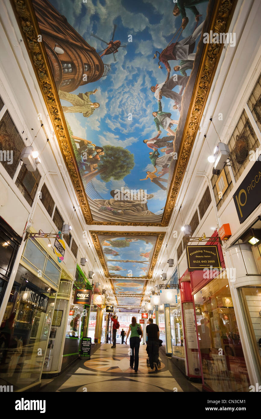England, Birmingham, Piccadilly Shopping Arcade Stock Photo - Alamy
