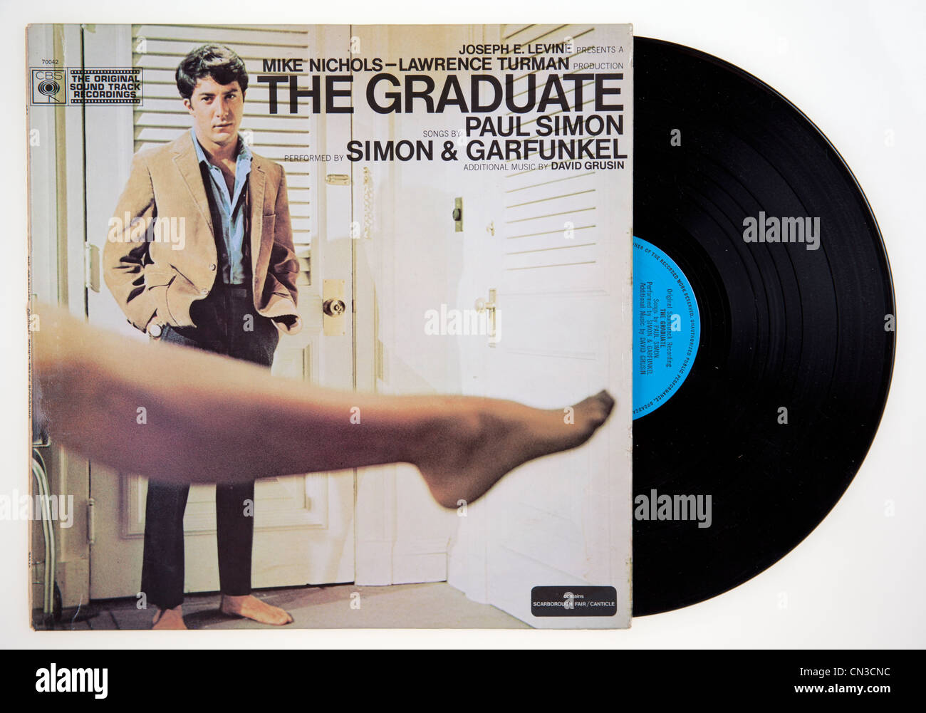 Cover of vinyl soundtrack The Graduate by Simon & Garfunkel, released ...